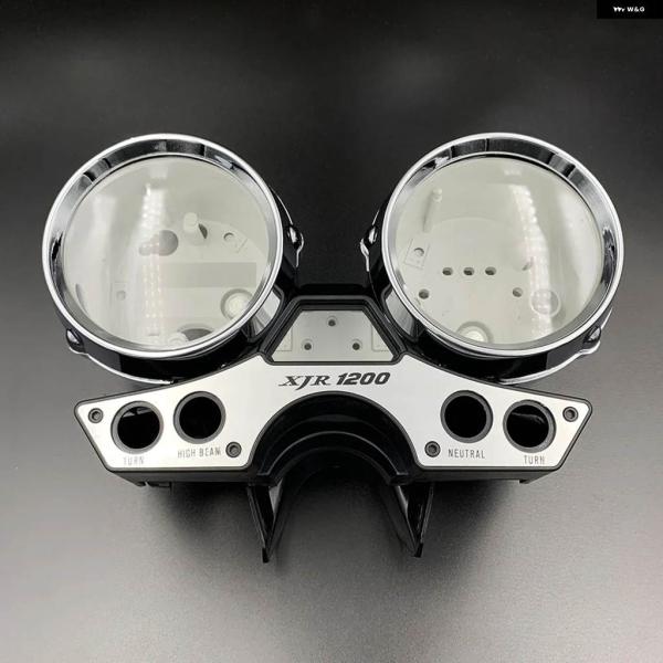 バイク ゲージ カバー ケース スピード メーター タコメーター 計器 ハウジング ヤマハ XJR1200 1989-1997 XJR 1200 カスタム パーツ アクセサリーHigh-concerned chemical:NoneSpec...
