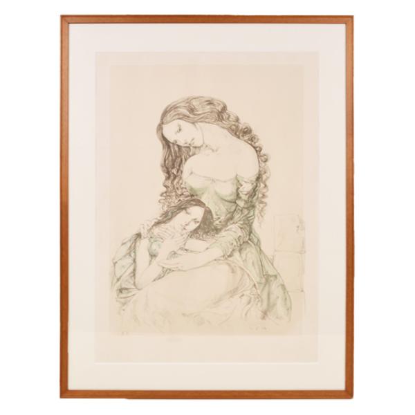 ■作者名/作品タイトル藤田 嗣治・レオナール・ツグハル・フジタ/ 『母と子』■画歴1886年、東京生まれ。東京美術学校に入学し西洋画を学ぶ。1913年に渡仏し、以後パリを拠点に画業を積む。モンパルナスに居を構え、モディリアーニ、ピカソ、キス...