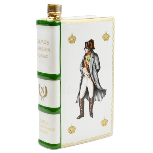 ■商品名　CAMUS NAPOLEON BOOK カミュ ナポレオン ブック ホワイト × グリーン 700ml 40%■産地　フランス■製造者　カミュ■アルコール度数　40％■内容量　700ml■商品状態　僅かな保管傷あり　その他、目立つ...