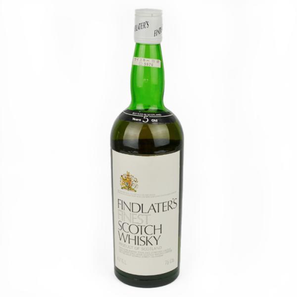 ※こちらは【兵庫県内配送限定】の商品です。兵庫県以外への発送はできかねます。予めご了承ください。■商品名　フィンドレイター スコッチ ウイスキー 5年■産地　スコットランド■アルコール度数　43％■内容量　750ml■商品状態　経年劣化によ...
