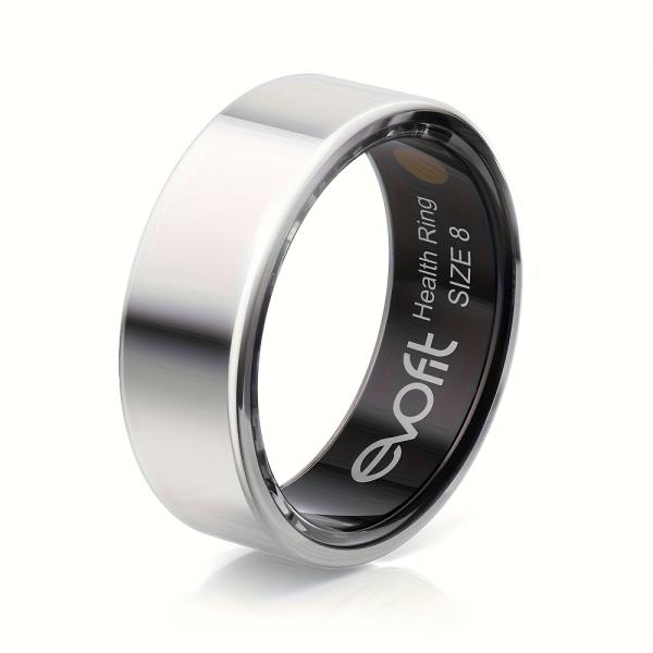 商品名 スマートリング evofit●カラー：ブラック、シルバー●Bluetoothバージョン：Bluetooth5.4●防水レベル：IP68●サイズ：６号、７号、８号、9号、10号、11号※iphone、Xperia、Galaxy、ASU...