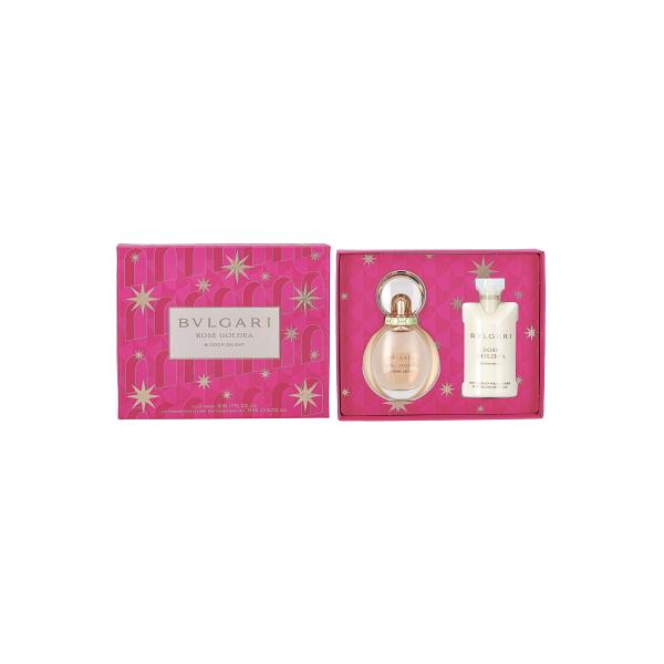 商品説明：ローズ ゴルデア ブロッサム ディライト オーデパルファム 50mlと、ボディミルクがセットになったお得な限定コフレ。 大切な方へのギフトに、ご自分へのご褒美に。  【セット内容】 ・ブルガリ ローズ ゴルデア ブロッサム ディラ...