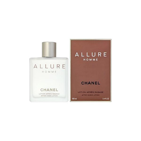 商品説明：フレッシュ、スパイシー、ウッディが調和するアリュール オムの香りのアフターシェイヴ ローションで、すっきりとリフレッシュ。ほのかな香りを残しながら肌をやわらかく整えます。  ご使用方法 フレッシュ、スパイシー、ウッディが調和するア...