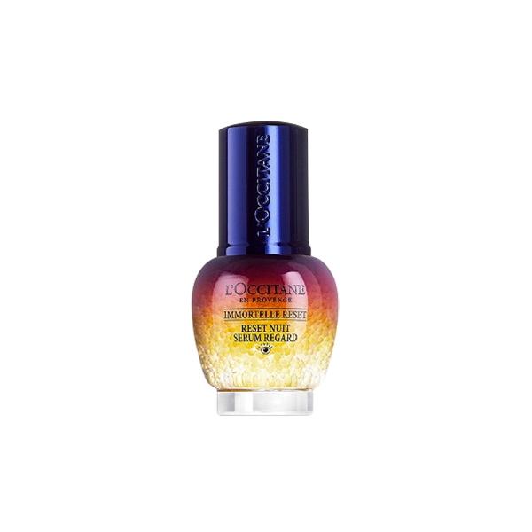 商品説明：＜夜用目元美容液＞ 眠る間に、目ヂカラ仕込む。目覚めれば、ぱっちり惹きつける印象へ。 オイルインセラムのみずみずしいテクスチャーの夜用目元美容液。 暗くくすんだ印象、重たい印象、ゴワつき、エイジングケア今と未来のまなざしへ、多角的...