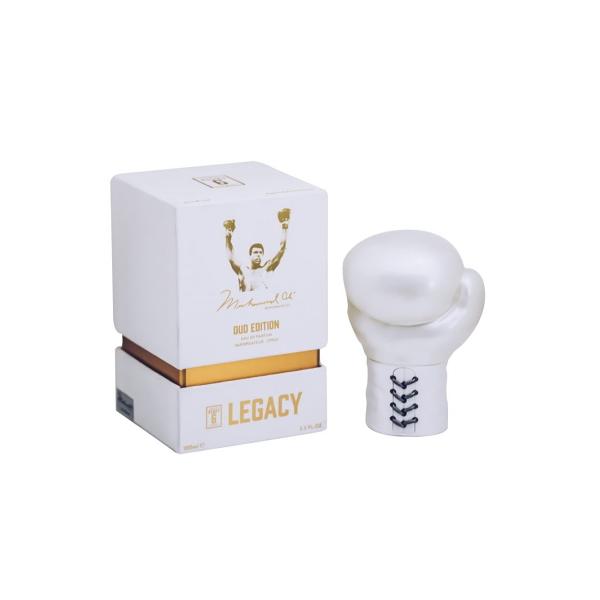 商品説明：20世紀の最も重要で有名なスポーツ選手の1人として広く認められている、元プロボクサー元世界ヘビー級チャンピオンで伝説の「モハメド・アリ」へのオマージュとして作られたフレグランス。  主な香料：ラズベリー、ローズ、サフラン、ウード、...