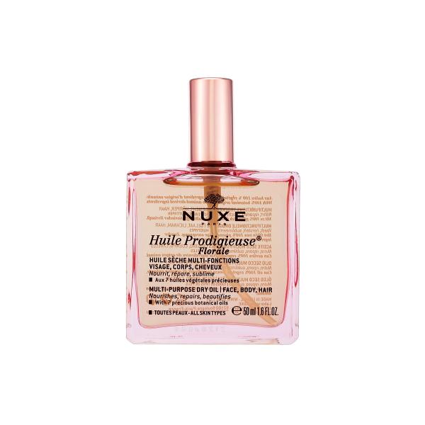 商品説明：広範囲に使いやすいスプレータイプ 。  「ニュクス」人気のマルチ美容オイルからフローラルが香る新作が数量限定で登場。  新作のプロディジュー フローラル オイルは、コールドプレス製法により抽出された7種の植物オイルを配合。 オリジ...