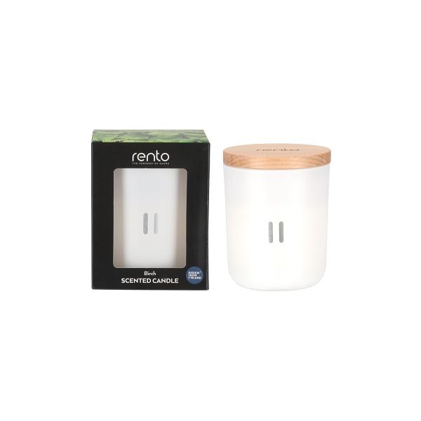商品説明：首都・ヘルシンキの高級デパートでも取り扱われているフィンランドのサウナブランド「rento（レント）」。 置くだけでインテリアにもなるようなスタイリッシュなデザインのフレグランスキャンドル。 どの部屋にも使いやすいシンプルさがおす...