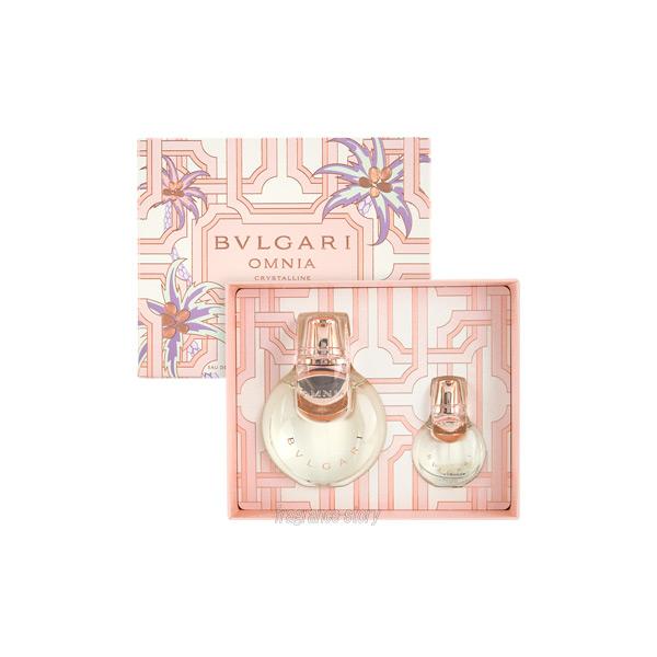 人気ブルガリ「オムニアクリスタリン」の限定ギフトセット！贈り物にも最適です！　【セット内容】　・オムニアクリスタリン 100ml EDT SP　・オムニアクリスタリン 15ml EDT SP　　広告文責：株式会社アイティオー　TEL：076...