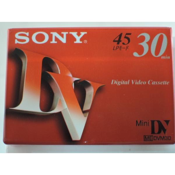 ソニー　製　品番　ＤＶＭ３０Ｒ３デジタルビデオカセット　３０分　１本　日本製