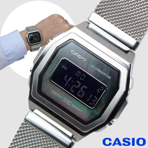 ブランド：CASIO（カシオ）型番：A1000M-1Bシリーズ：CASIO Vintage / PREMIUMシリーズムーブメント：クオーツ（電池式）表示方式：デジタル性別：ユニセックス■サイズ・重量ケースサイズ：約39.6 × 38 × ...