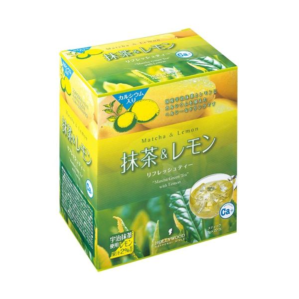 抹茶とレモンにカルシウムを加えたおいしいドリンクです。ほっと一息つきたい時、気持ちを切り替えたい時におすすめです。・国産有機宇治抹茶・ビタミンC&amp;カルシウム