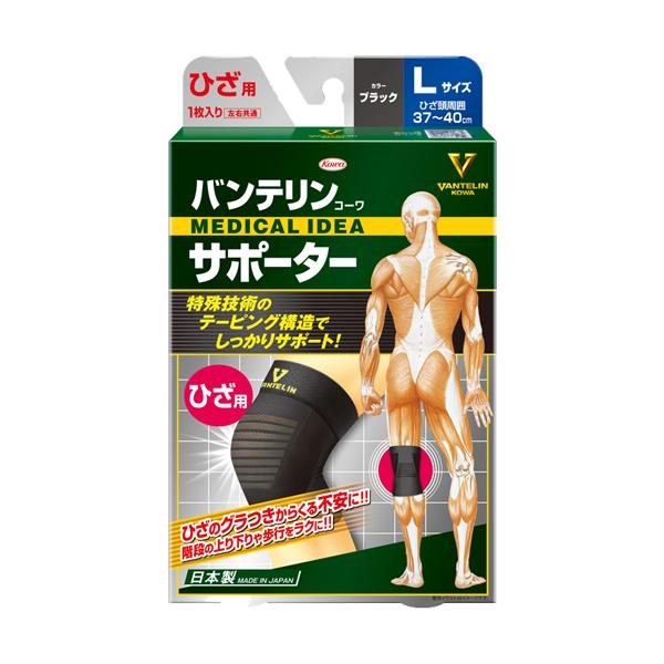 ひざのブレを減らして、ひざの負担やグラつきからくる不安感を軽減します。