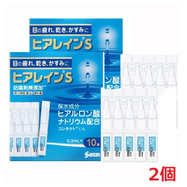 ヒアレインSミニ点眼は目の症状の原因の一つであるうるおい不足などからくる「目の疲れ、乾き、かすみ」を改善する目薬です。目の酷使や乾燥などによって涙が不安定になると、様々な目の症状を引き起こします。本製品に含まれる有効成分ヒアルロン酸ナトリウ...