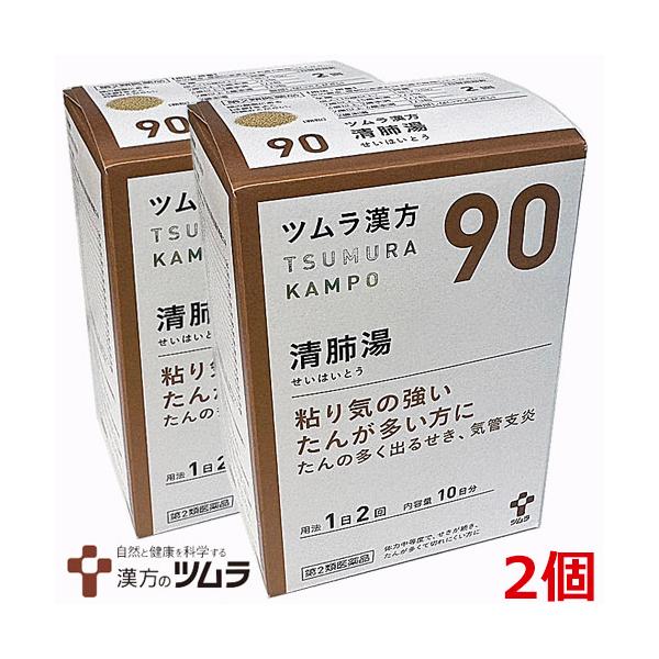 体力中等度で、せきが続き、たんが多くて切れにくいものの次の諸症：たんの多く出るせき、気管支炎