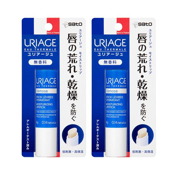 ●ユリアージュ モイストリップは唇の表面をおおって、荒れや乾燥を防ぎます。●４種の保湿成分「シア脂」「ルリジサ種子油」「ヒアルロン酸Na」「ビーズワックス（ミツロウ）」を配合。デリケートな唇をやさしく守ります。