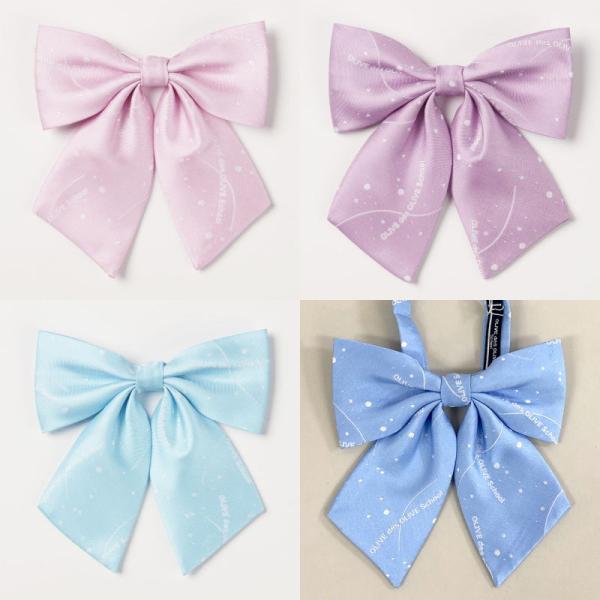 ●ブランド：OLIVE des OLIVE School　オリーブデオリーブスクール ●しゅわしゅわの炭酸みたいな爽やかなリボン。パステルカラーでコーデを一気に明るくしてくれます♪●ワンタッチ差し込み式●紐は長さ調節機能付き●カラー：ピンク...