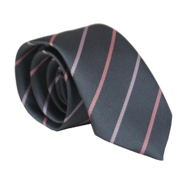 ●ブランド：Candy Sugar キャンディーシュガー ●シンプルなストライプでルーズに締めても可愛くきまる♪●剣先7cm幅●カラー：グレーベース×ピンクストライプ●素材：ポリエステル100％ ●注意※1.実寸表記ですが若干誤差が生じる場...