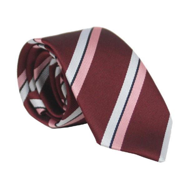 ●ブランド：Candy Sugar キャンディーシュガー ●シンプルなストライプでルーズに締めても可愛くきまる♪●剣先7cm幅●カラー：ワインレッド×白・黒・ピンク●素材：ポリエステル100％ ●注意※1.実寸表記ですが若干誤差が生じる場合...