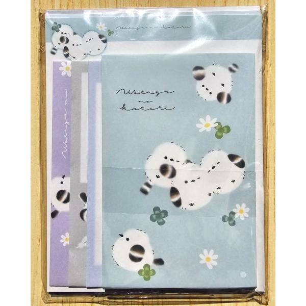 【発売日：2025年10月30日】2025年、一番人気の小動物・シマエナガ。コロコロふわふわな様子と、白い花のコラボが可愛いです(^-^)サイズ・・142×190×10mm・便箋　4柄　各8枚　計32枚・封筒　4柄　各4枚　計16枚＜発売元...