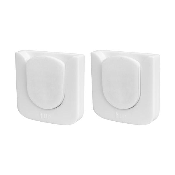 サイズ(約)：4cm×4cm×0.8cm重量(約)：16.5g素材：ABS、磁石耐荷重：約1kg入数：2個生産国：中国※サイズ、重量は若干の誤差がある場合がございます。※凹凸のある面には取り付けできません。※壁紙には取り付けないで下さい。剥...