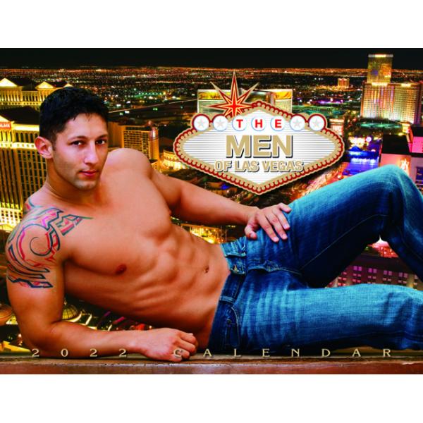 サイズ：28cm×22cmＡＢＣストアカレンダーです。The Men of Las Vegas　 ラスベガスナイスガイ
