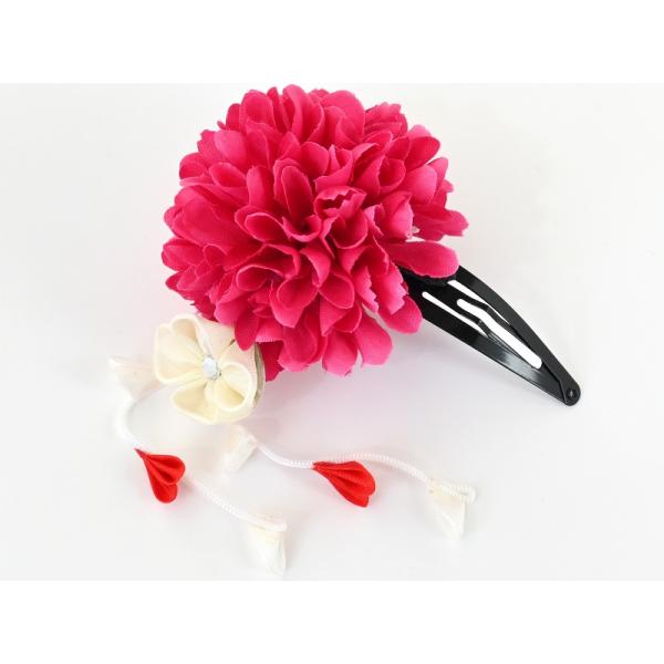 新品 ケース入りお子様用のお花の髪飾りです