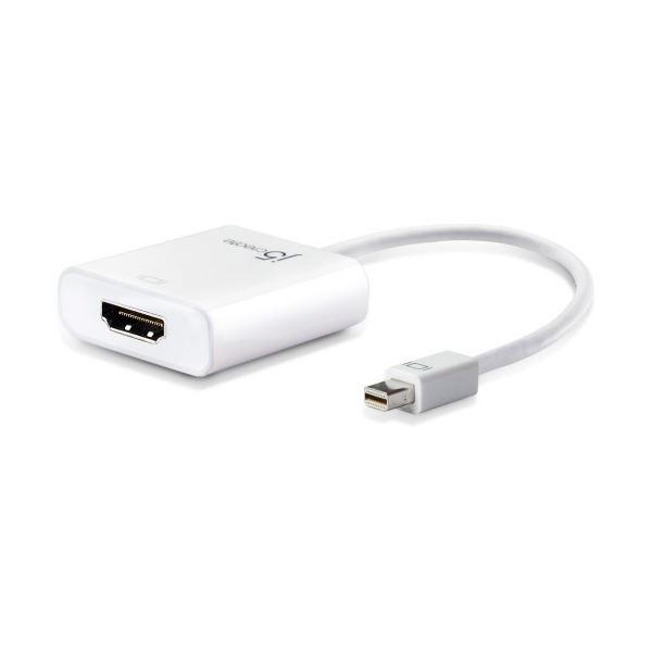 【商品名】 （まとめ）j5 Create MiniDisplayPort HDMI 変換アダプター JDA152 1個【×3セット】 【ジャンル・特徴】 Mini DisplyPortからマルチディスプレイに。 [ JDA152 ]