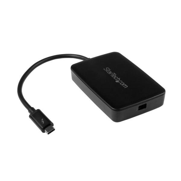 【商品名】 StarTech.com Thunderbolt 3 - Thunderbolt 変換アダプタ TBT3TBTADAP 1台 【ジャンル・特徴】 第1世代ThunderboltおよびThunderbolt2対応機器をThunde...