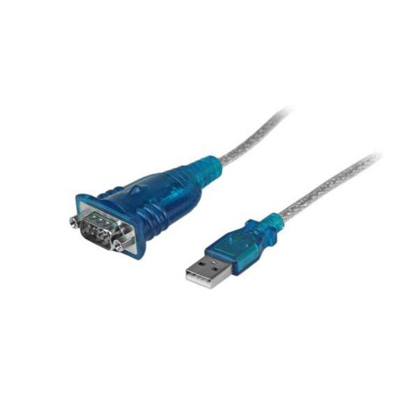 【商品名】 StarTech.com USB-RS232Cシリアル変換ケーブル 43cm ブラック ICUSB232V2 1本