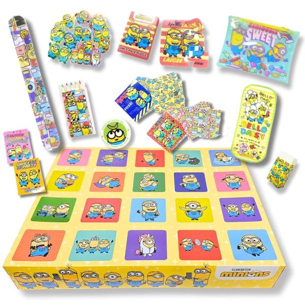 「商品情報」?ミニオンズの魔法が詰まった『 宝箱くじ 』で夢のひとときを！「 ミニオンズ 宝箱 くじ ドキドキ BOX 20付 」です。 ボブ や ケビン をはじめ、さまざまな愛らしい キャラクター グッズ が入っています♪どれが当たっても...