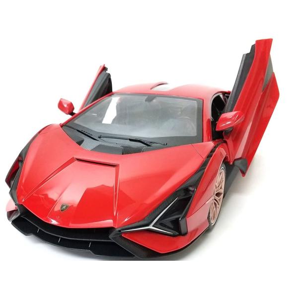 「商品情報」ランボルギーニの最新スーパーカーをラジコンで楽しもう！「主な仕様」ランボルギーニ初のハイブリットスーパーカー「シアン FKP 37」を再現。1/14スケールのビッグサイズでライセンスを受けて作られているので美しくインテリアとして...