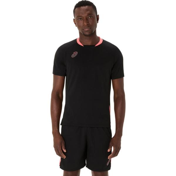 アシックス asics サッカーウェア メンズ   PRACTICE SS TOP 2101A303-001 2025SS