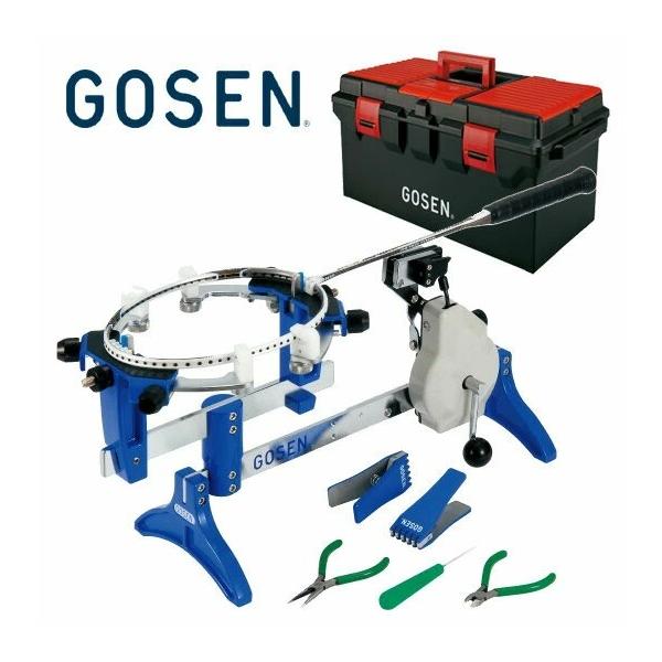 『即日出荷』GOSEN ゴーセン オフィシャルストリンガーAM200 バドミントン専用手動ストリングマシン/ガット張り機/ストリングマシーン
