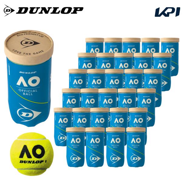 ダンロップ DUNLOP Australian Open オーストラリアンオープン 大会使用球 公式ボール AO 2球入 2個入 1箱=30缶〔60球〕 テニスボール DAOBYL2CS60『即日出荷』