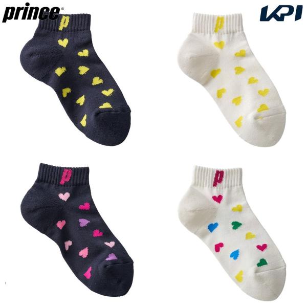 プリンス Prince テニスアクセサリー レディース   ハートソックス  数量限定  PS380 2025SS
