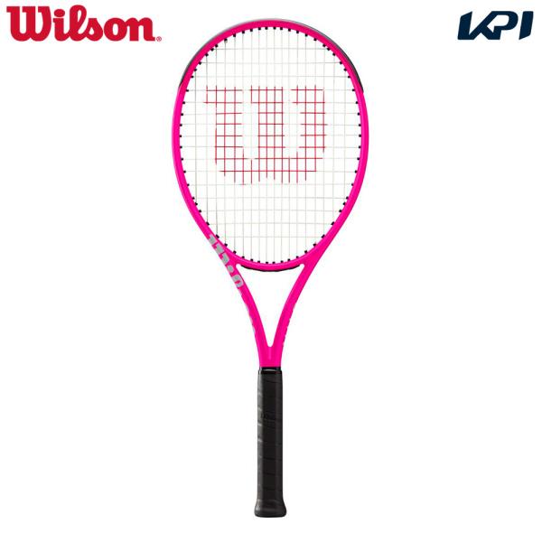 ウイルソン Wilson 硬式テニスラケット  BURN PINK 105 S V6  バーン ピンク 105S V6 フレームのみ WR199811U
