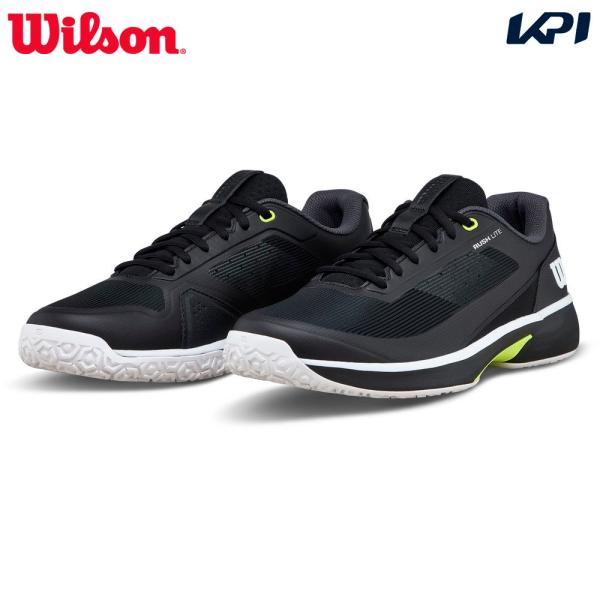ウイルソン Wilson テニスシューズ メンズ  ラッシュライト5  オムニ RUSH LITE 5 OMNI Black/Wh 7 WRS340100U