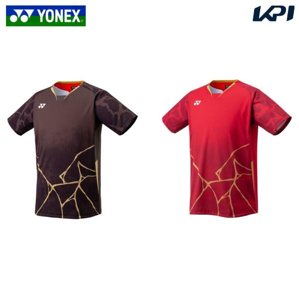 ヨネックス YONEX テニスウェア メンズ   メンズゲームシャツ フィットスタイル  10730 2025FW 爆買