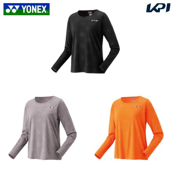 ヨネックス YONEX テニス ウェア テニスウェア   ウィメンズロングスリーブＴシャツ 2025SS 2025新製品
