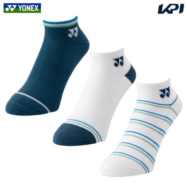 『即日出荷』「3足組」ヨネックス YONEX テニスウェア メンズ   スニーカーインソックス 3P 3足セット 3Pソックス 受注会限定 19237Y 2025FW