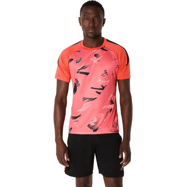 アシックス asics サッカー ウェア サッカーウェア   プラクティスグラフィック半袖シャツ 2025SS 2025新製品 爆買