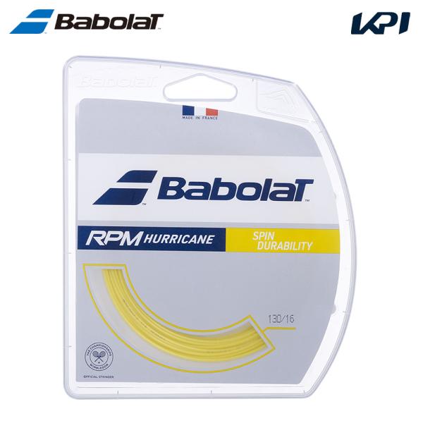 バボラ Babolat テニスガット・ストリング  RPM HURRICANE RPMハリケーン 12m単張 241141