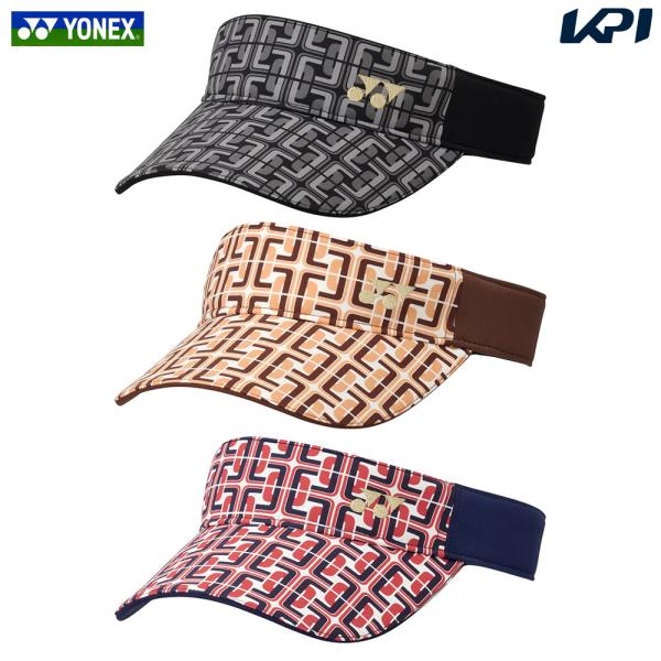 『即日出荷』ヨネックス YONEX テニスキャップ・バイザー レディース ウィメンズ サンバイザー Beauty &amp; Bloomシリーズ 40087 2023SS