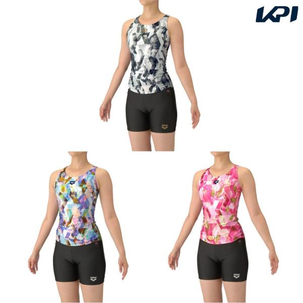 アリーナ ARENA 水泳 水着 水泳水着   フィットネスセパレーツ（Ｙバック・ミドルレッグ・差し込みパッド） 2025新製品 爆買