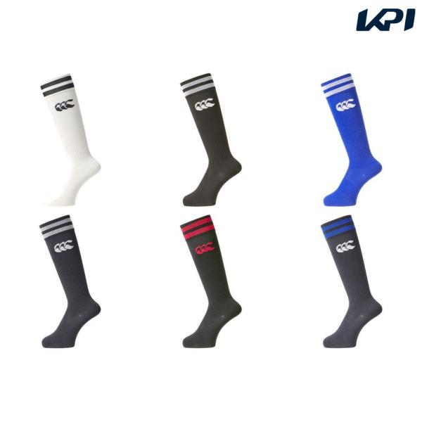 カンタベリー CANTERBURY ラグビー アクセサリー ラグビーアクセサリー   JR.2LINE STOCKINGS 2024新製品 爆買