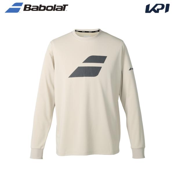 バボラ Babolat テニスウェア ユニセックス   CLUB LONG  SLEEVE SHIRT ロングスリーブシャツ BUP5510C-137 2025FW 爆買