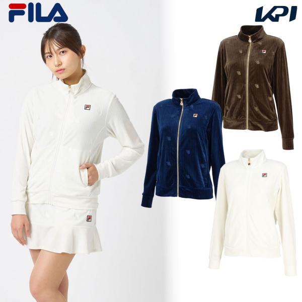 フィラ FILA テニスウェア レディース   トラックジャケット CZ6FGW028 2026FW 9月上旬発売予定※予約