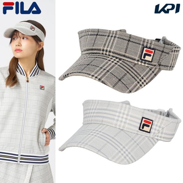 フィラ FILA テニスキャップ・バイザー レディース   サンバイザー CZ6FGW056 2026FW　