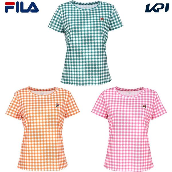 フィラ FILA テニスウェア レディース   ゲームシャツ CZ6SGW013 2026SS 2月上旬発売予定※予約