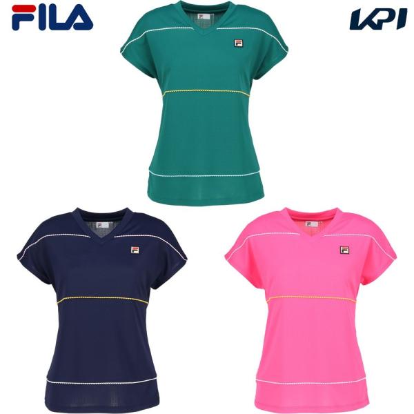 フィラ FILA テニスウェア レディース   ゲームシャツ CZ6SGW016 2026SS